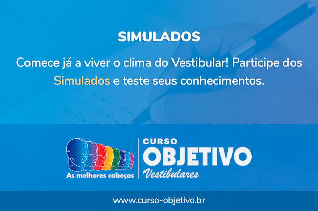 Simulados - Pré-Vestibular - Curso Objetivo Pré-Vestibular