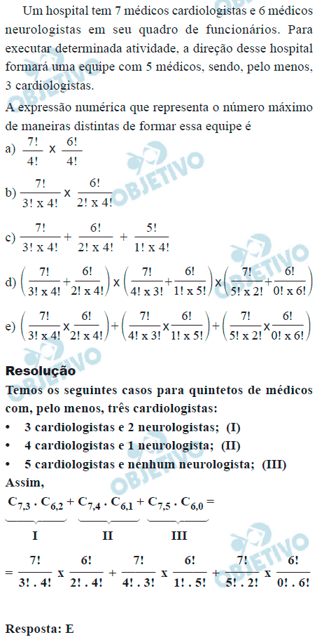 ENEM 2024 - 2º dia - Curso Objetivo Pré-Vestibular