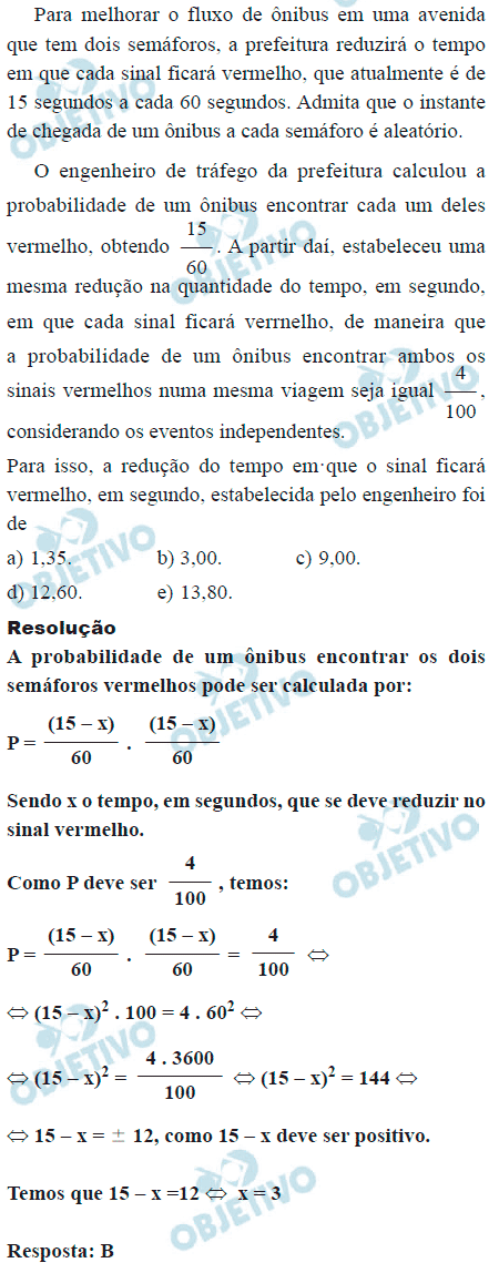 ENEM 2024 - 2º dia - Curso Objetivo Pré-Vestibular
