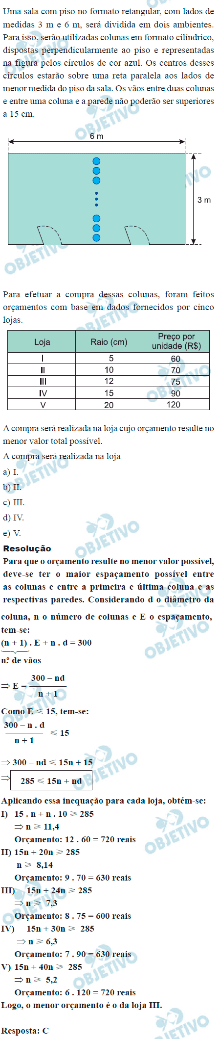 ENEM 2024 - 2º dia - Curso Objetivo Pré-Vestibular