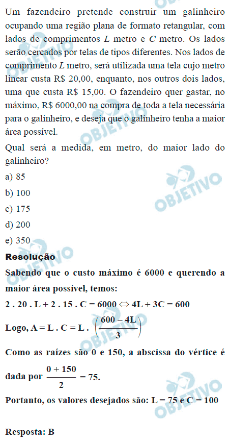ENEM 2024 - 2º dia - Curso Objetivo Pré-Vestibular
